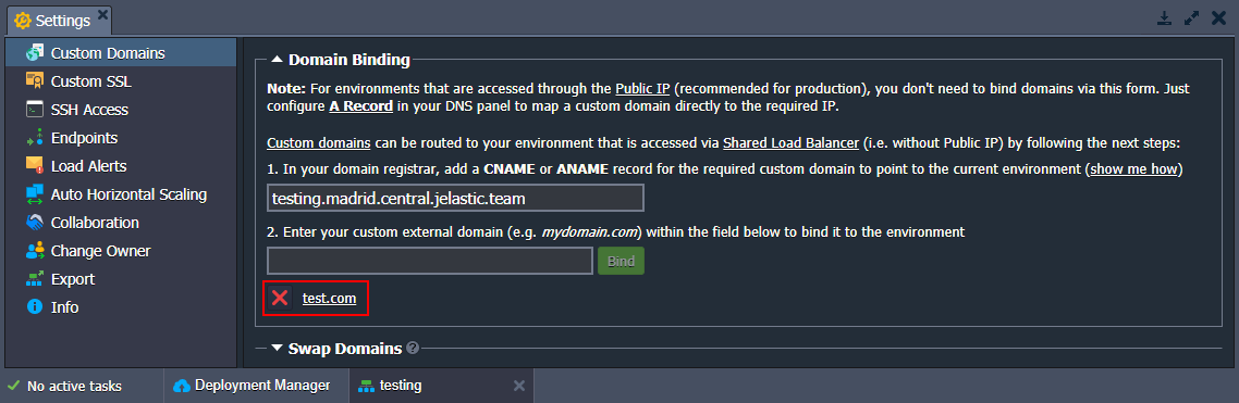 Swap Domains - Jagoan Cloud