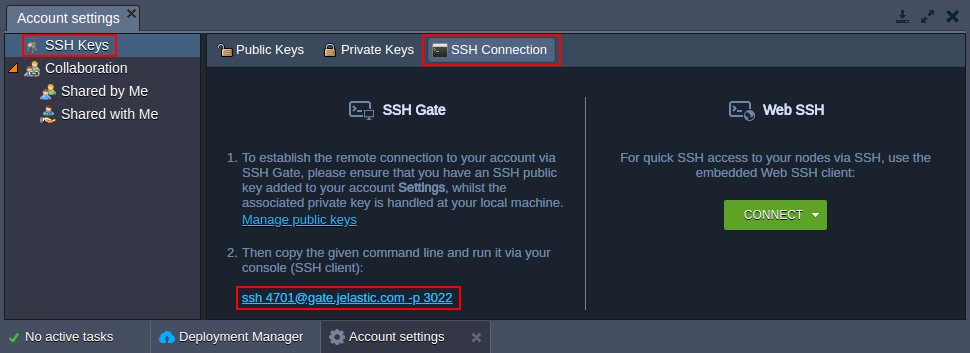 Access via SSH Gate - Jagoan Cloud